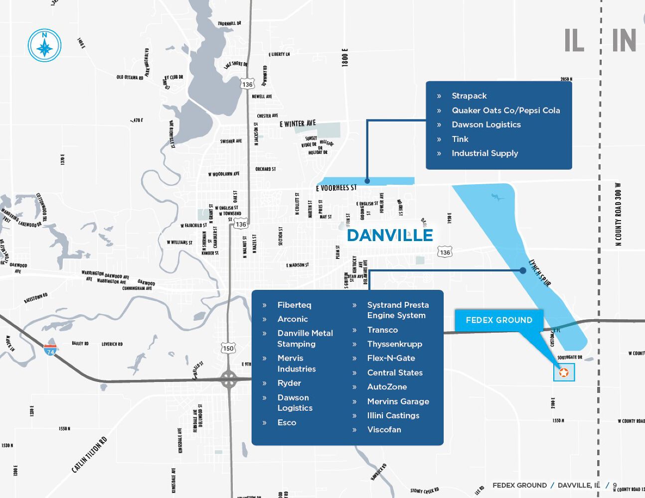 3620 BORGEN DR DANVLE Danville IL 61834-6711 APN: 24-18-300-029 | Crexi.com