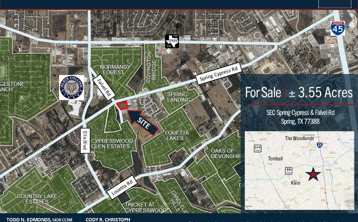 0 SPRING CYPRESS RD Spring TX 77388 APN: 1289670010001 | Crexi.com