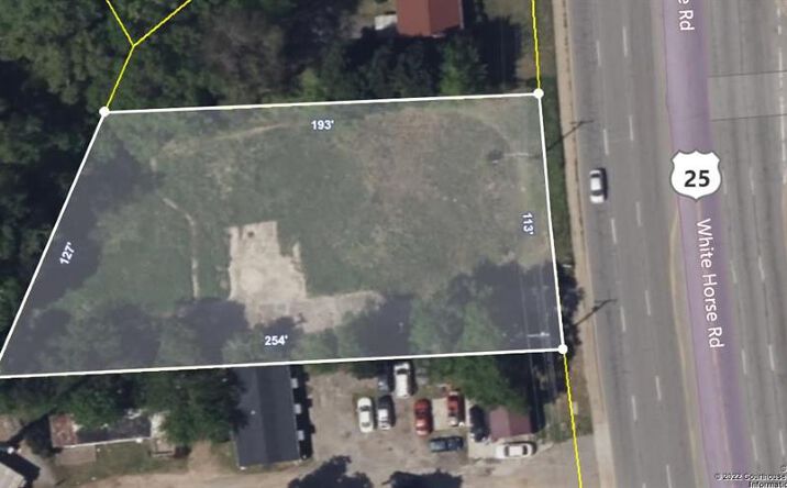 6341 WHITE HORSE RD Greenville SC 29611-3228 APN: B014.00-01-004.02 ...