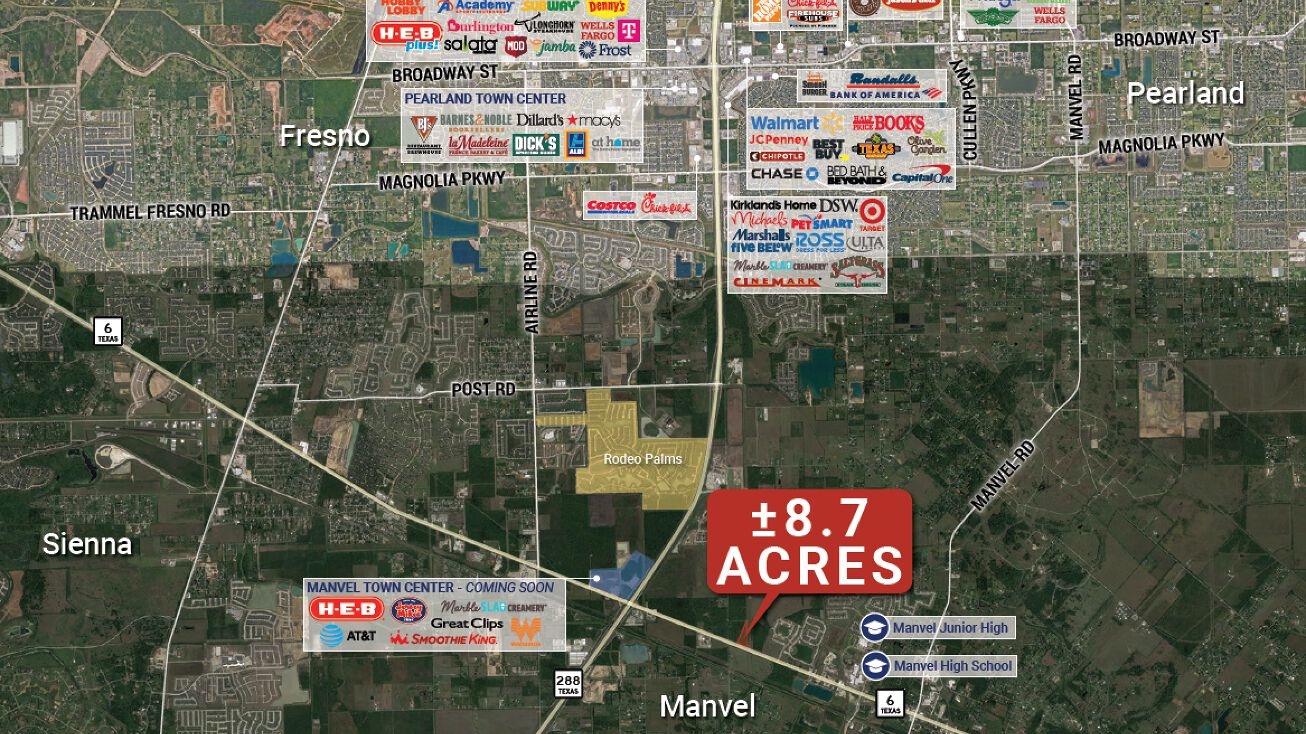 Hwy 6 & Iowa Ln Manvel, TX, Manvel, TX 77578 | Crexi.com