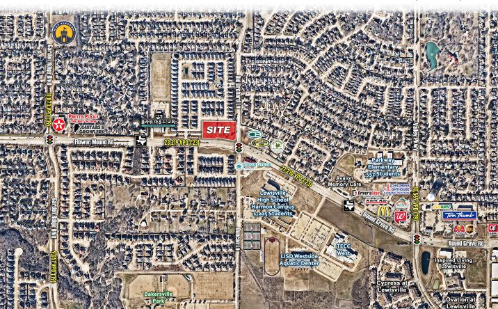 Flower Mound Tx Map With Street Names | Best Flower Site