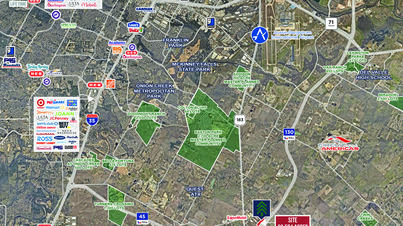 NWC Maha Loop Rd & Hwy 130, Austin, TX 78719 | Crexi.com