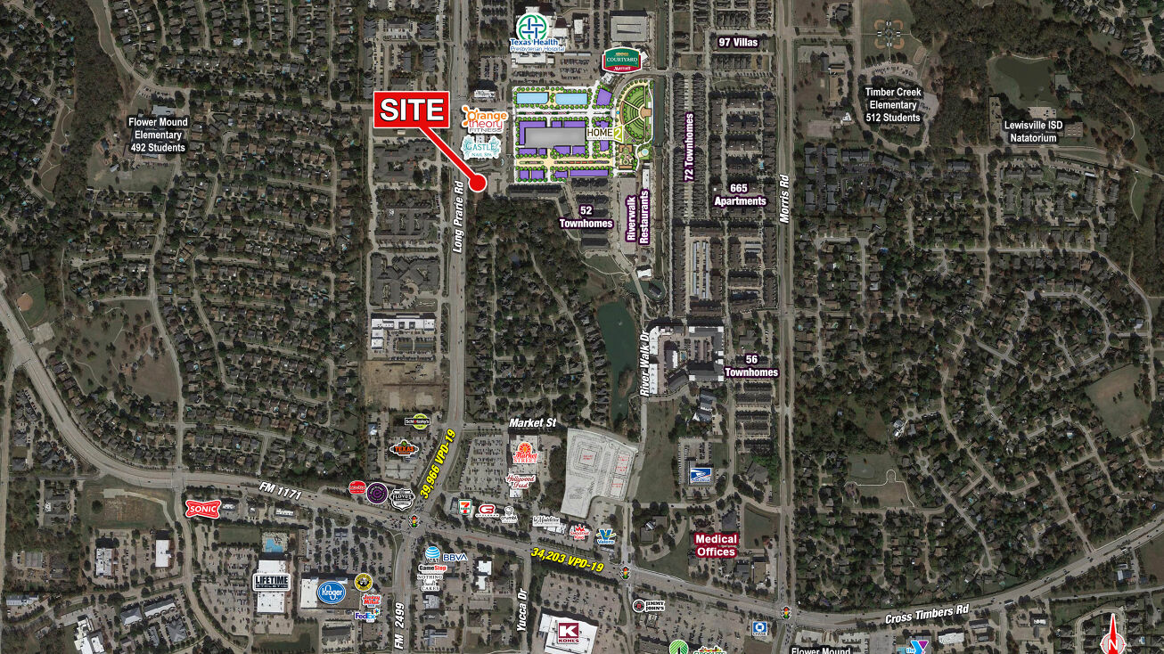 Flower Mound Tx Map With Street Names | Best Flower Site