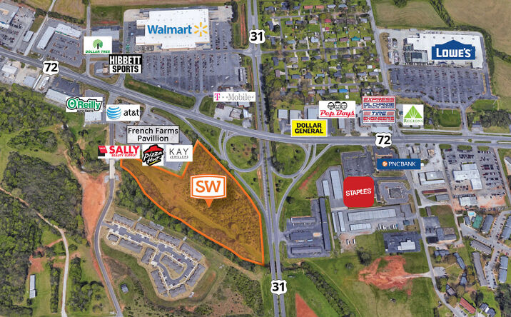 French Farms Blvd, Athens, AL 35611 - Land for Sale - French Farms Blvd