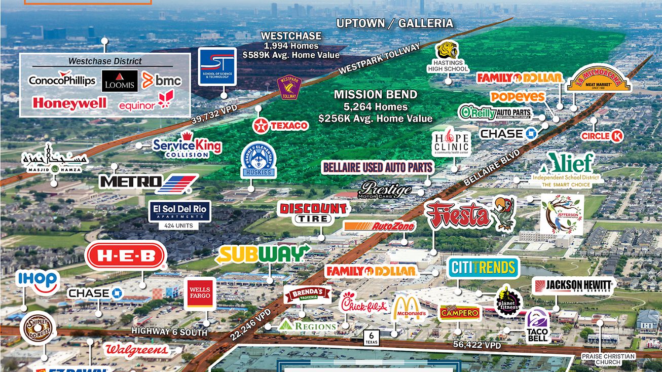 6806 Hwy 6, Houston, TX 77083 - Retail Property for Sale - Mission Bend ...