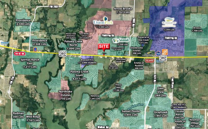 NWC 380 & Magnolia Blvd, Aubrey, TX 76227 | Crexi.com