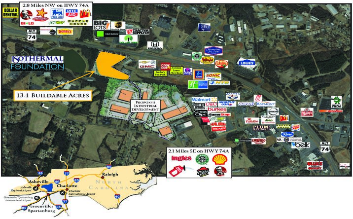 0 GATEWAY COMMERCE CT Spindale NC 28160 APN: 1655256 | Crexi.com