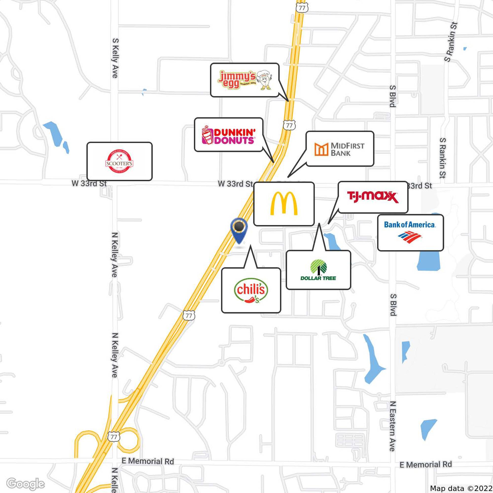 3600 S BROADWAY Edmond OK 73013-4107 APN: R182501945 | Crexi.com