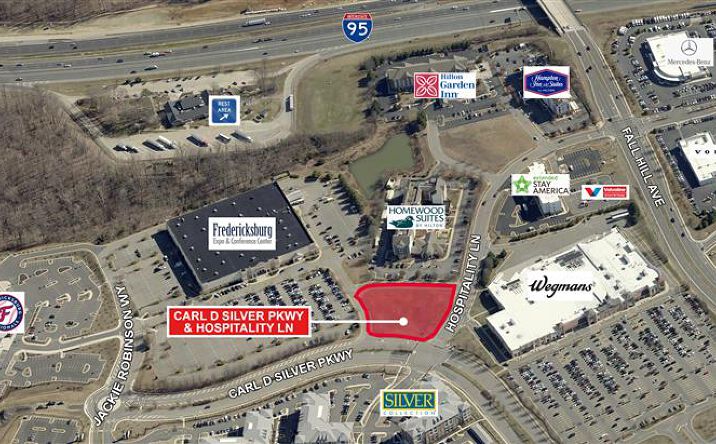 Carl D Silver and Hospitality Lane, Fredericksburg, VA 22401 | Crexi.com