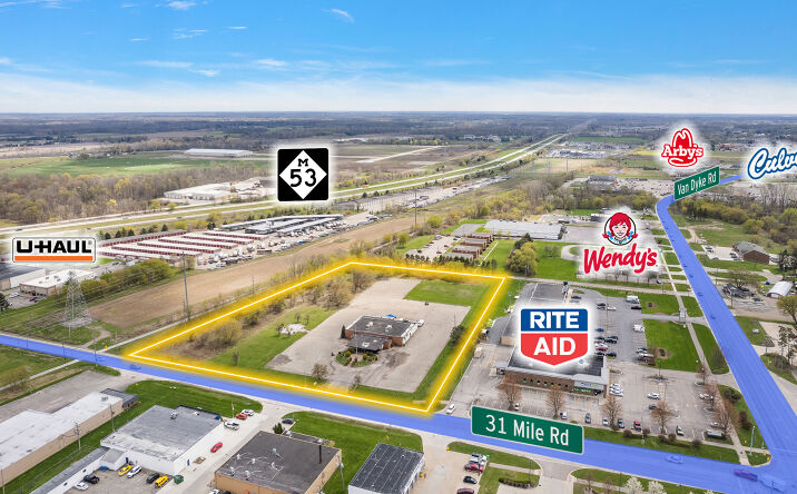 12350 31 MILE RD Washington MI 48095-1416 APN: 24-04-11-126-004 | Crexi.com
