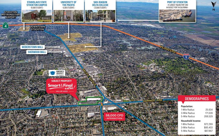 616-760 W HAMMER LANE Stockton CA 95210-3748 APN ...