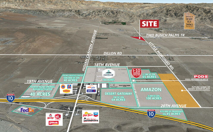 SWC Little Morongo Rd & Two Bunch Palms Trail, Desert Hot Springs, CA ...