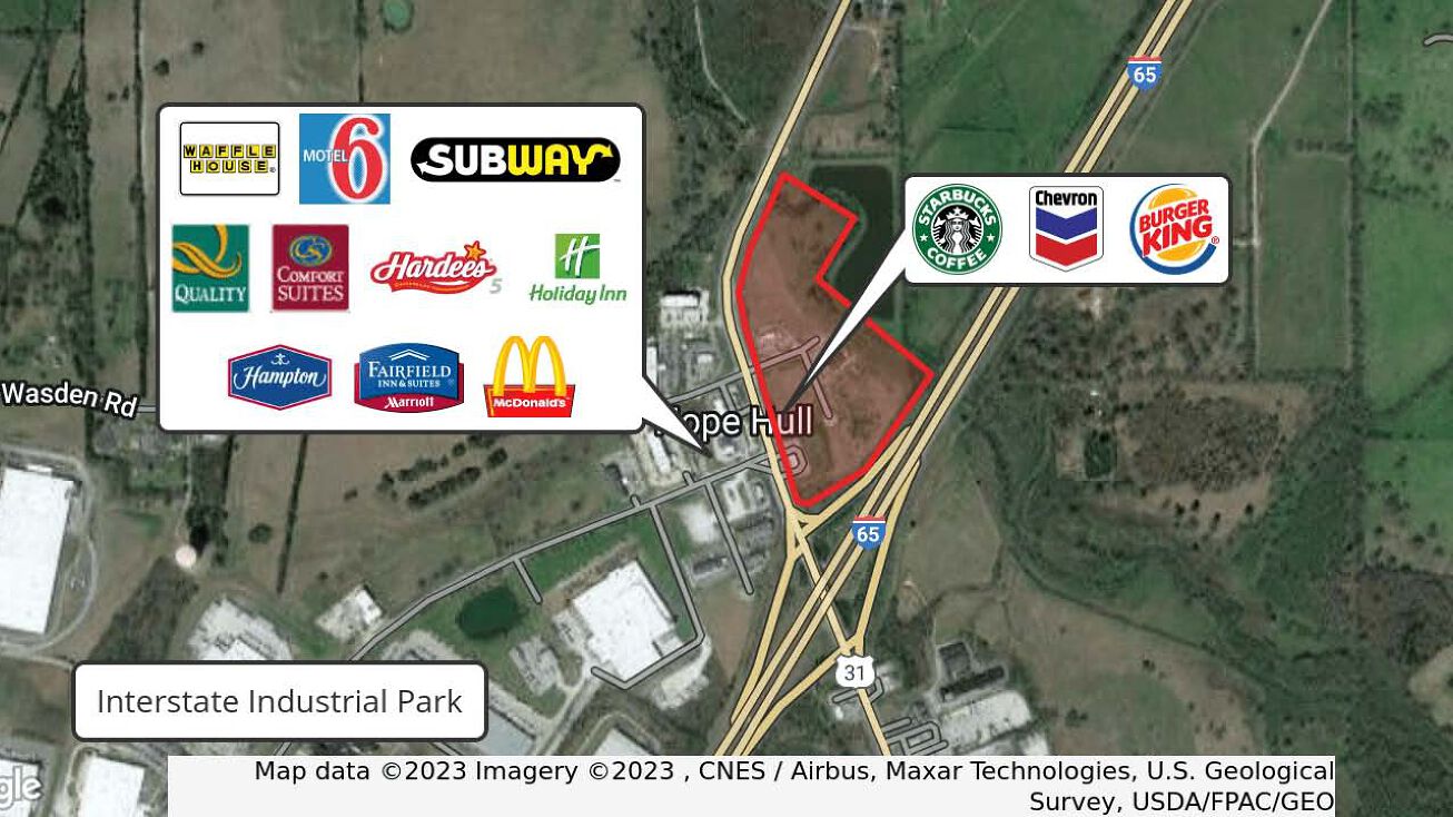 I-65 and US Hwy 31, Hope Hull, AL 36043 - Land for Sale - Prime Interstate