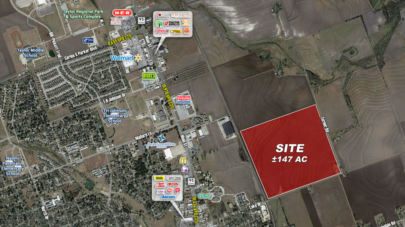 Lake Dr & Turner Rd, Taylor, TX 76574 | Crexi.com