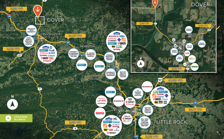 12019 STATE RTE 7 N Dover AR 72837 | Crexi.com