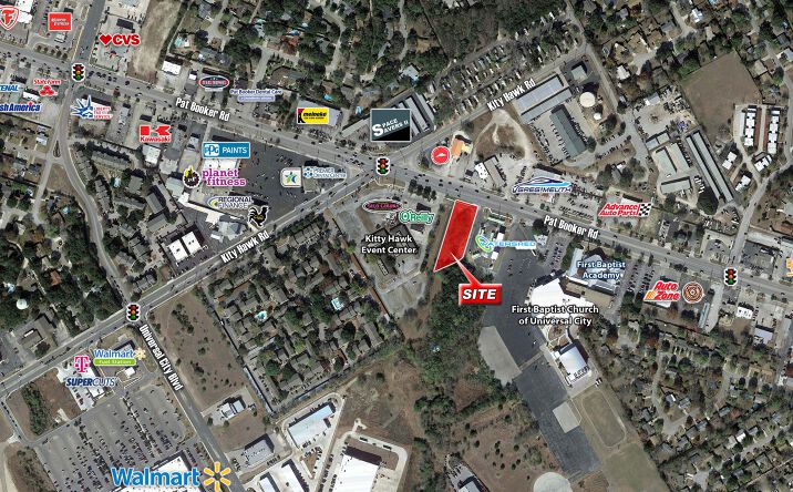 SEQ Pat Booker and Kitty Hawk, Universal City, TX 78148 | Crexi.com