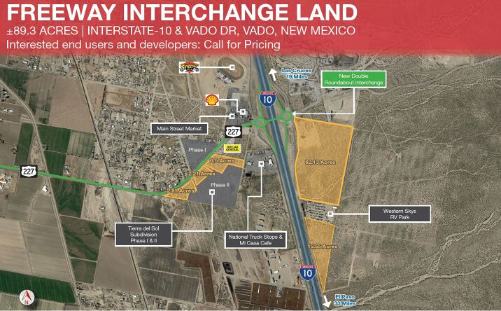 ±89.3 AC I-10 & Vado Dr (Hwy 227), Vado, NM 88072 | Crexi.com