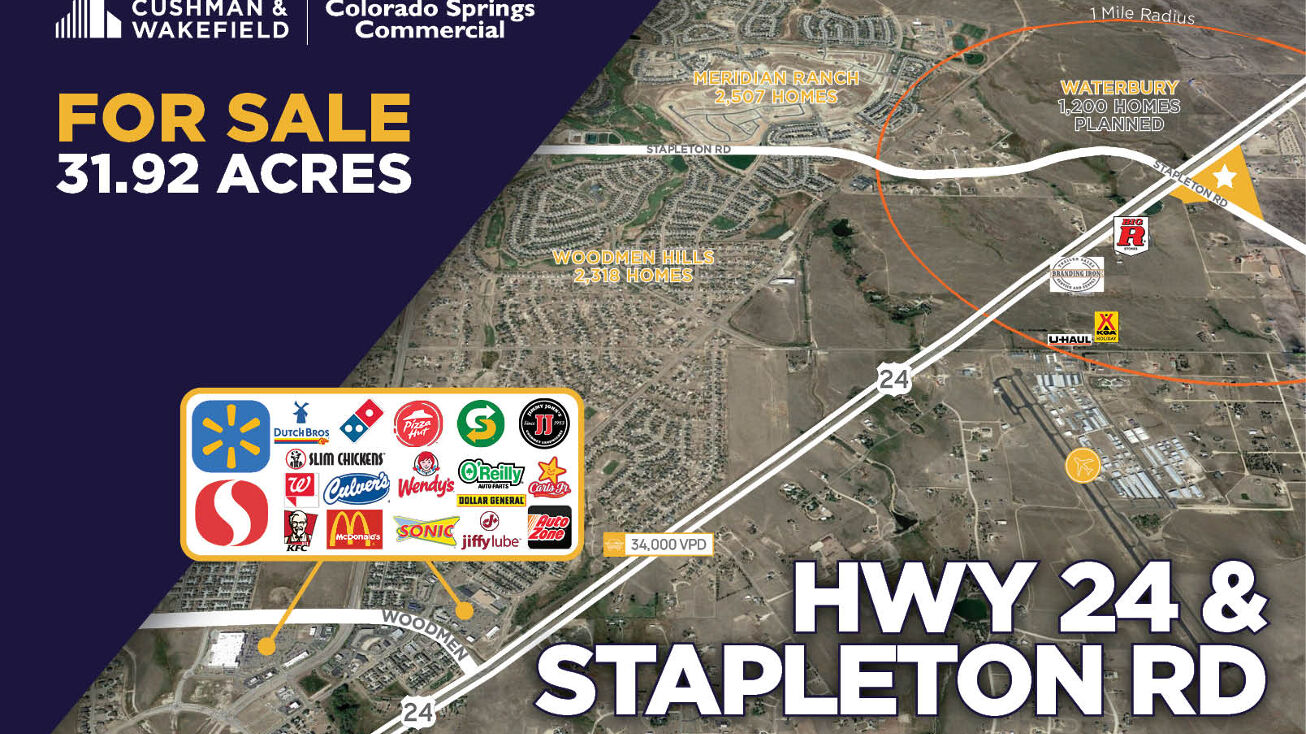 Hwy 24 & Stapleton Rd, Peyton, CO 80831 | Crexi.com