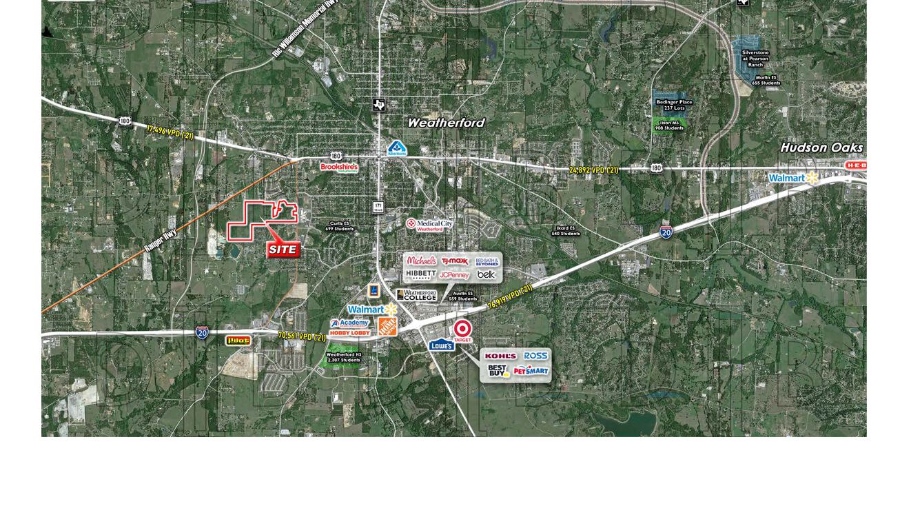 SWQ - S. Bowie Dr. & Ranger Hwy, Weatherford, TX 76086 | Crexi.com