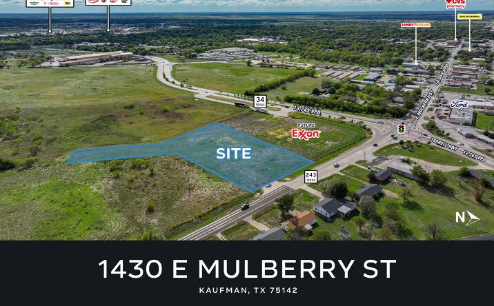 South Washington St and Lakeside Dr, Kaufman, TX 75142 | Crexi.com