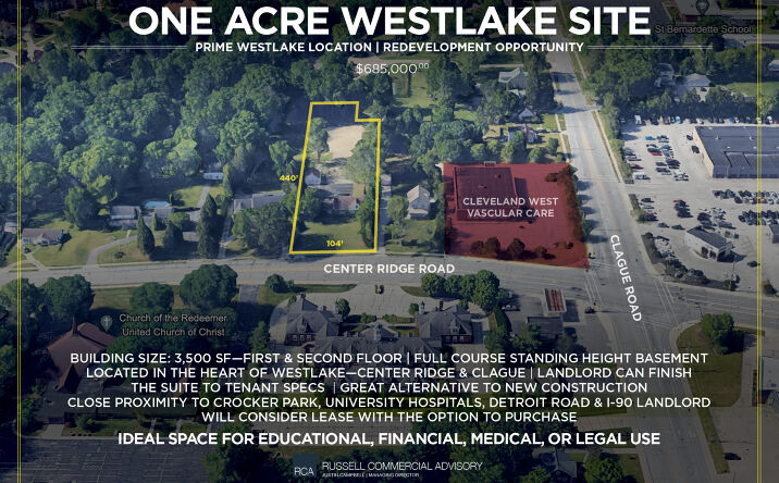 23569 CTR RIDGE RD Westlake OH 44145-3642 APN: 21428003 | Crexi.com