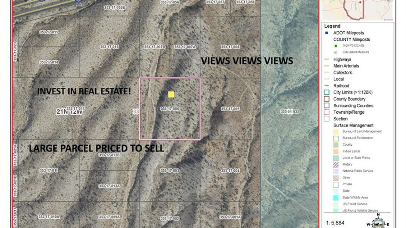 10 Acres S40 Kingman, Kingman, AZ 86401 | Crexi.com