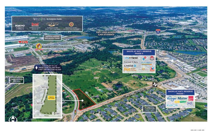 S Cane Island Pkwy, Katy, TX 77494 | Crexi.com