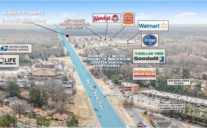 3781 Austin Peay Hwy, Memphis, TN 38128 | Crexi.com