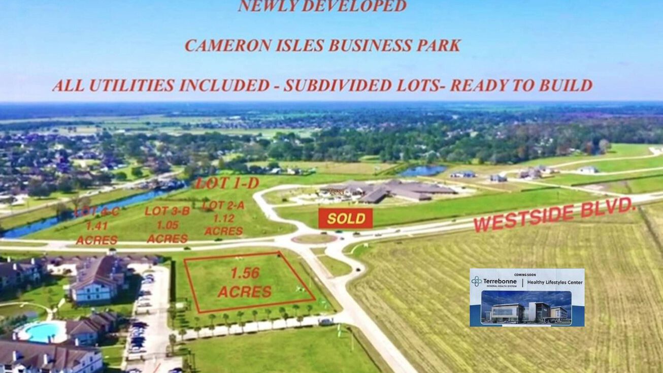 815 Centurion Ln (Lot 4-C), Houma, LA 70360 | Crexi.com