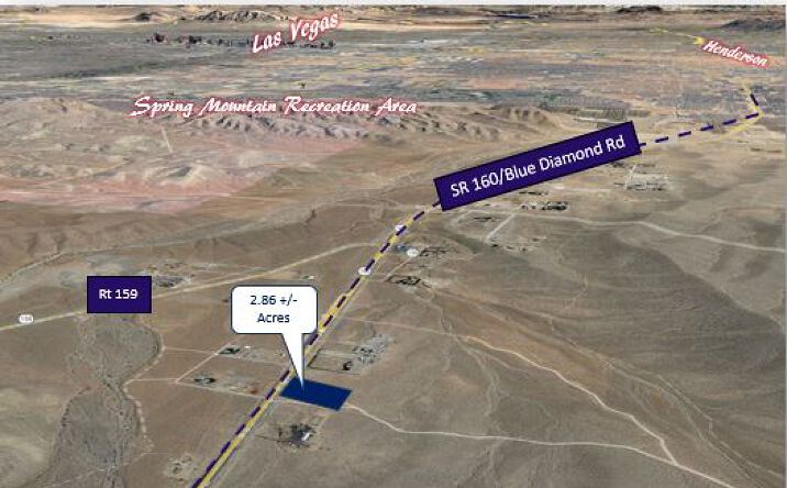 NV-160 AND FORESTAR Blue Diamond NV 89161 APN: 17516399001 | Crexi.com