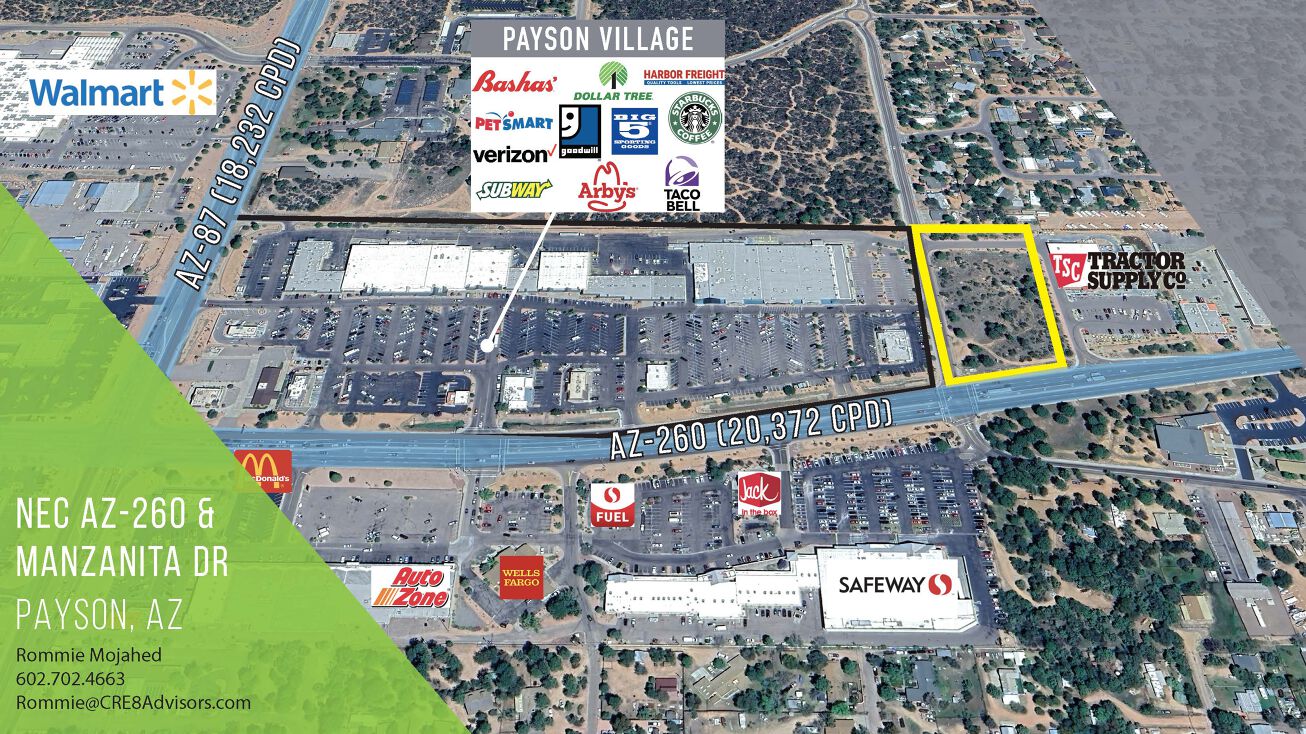 NEC AZ-260 &, Payson, AZ 85541 | Crexi.com