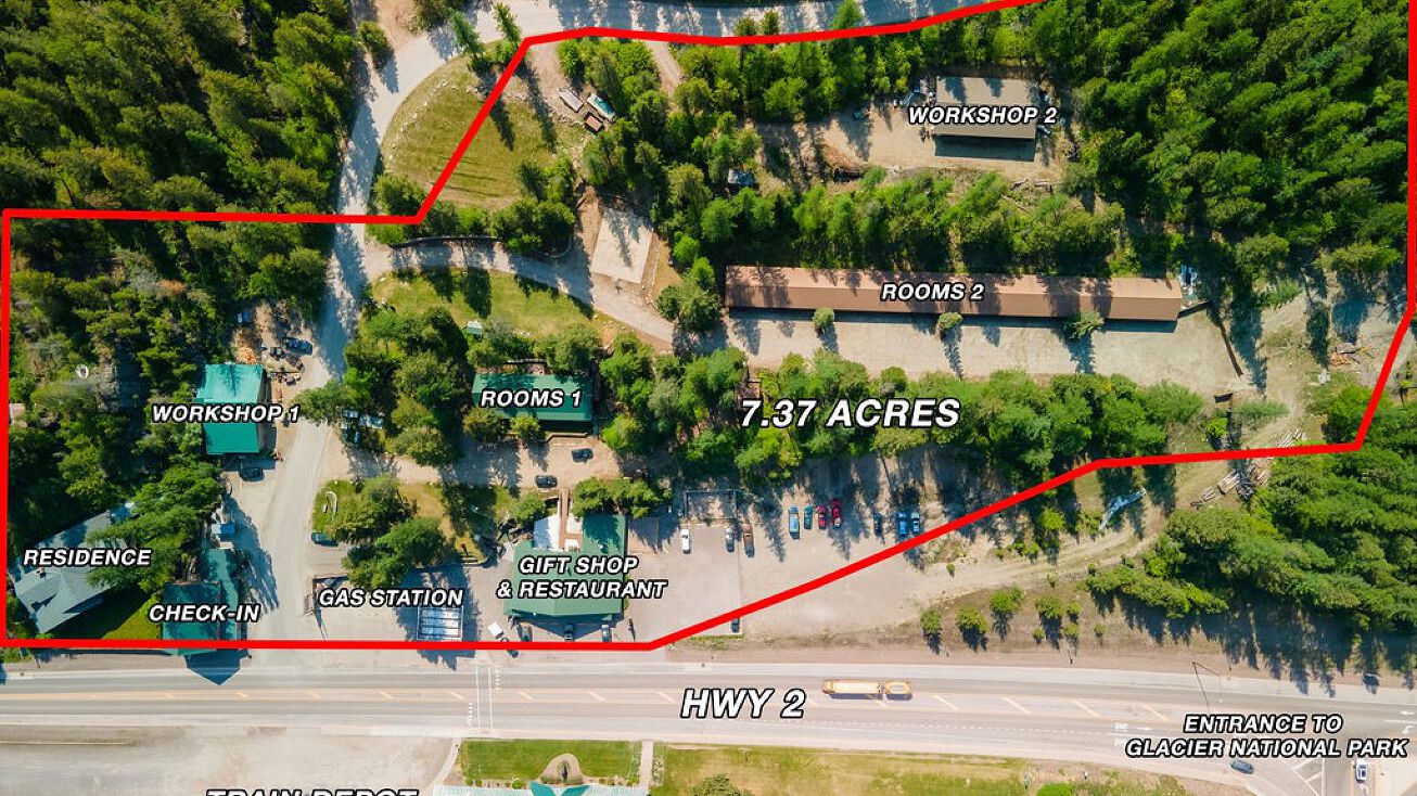 12555 US Highway 2 E, West Glacier, MT 59936 | Crexi.com