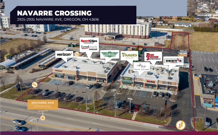 2951 NAVARRE AVE Oregon OH 43616-3305 APN: 44-21048 | Crexi.com