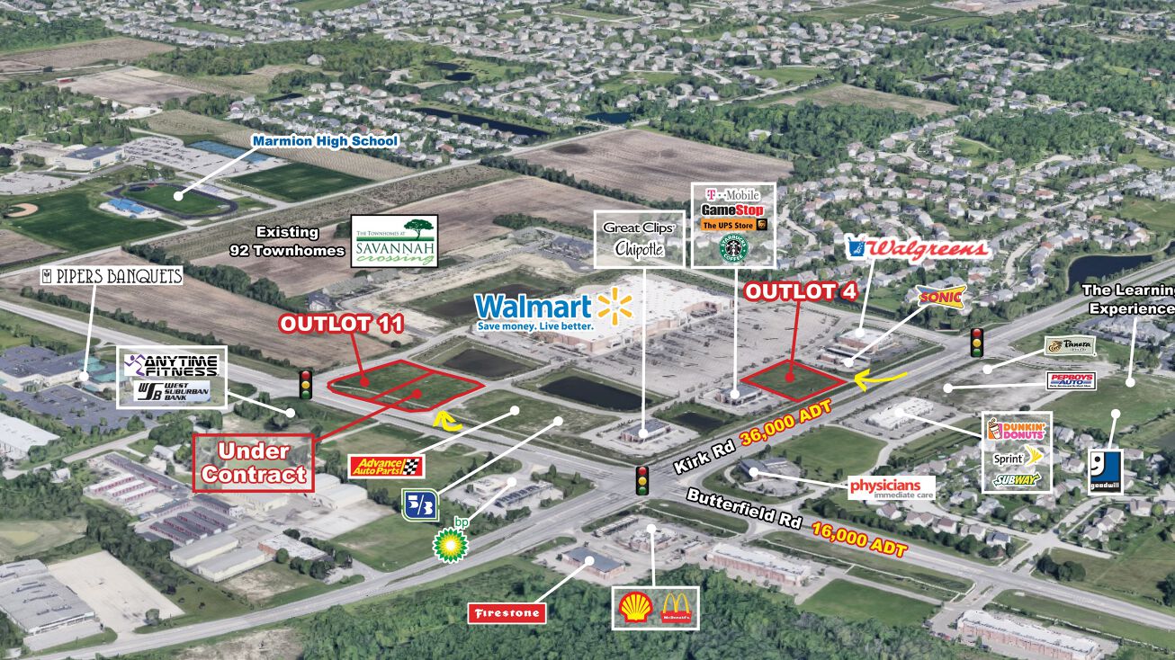 NWC of Butterfield Road & Kirk Road, Aurora, IL 60502 | Crexi.com