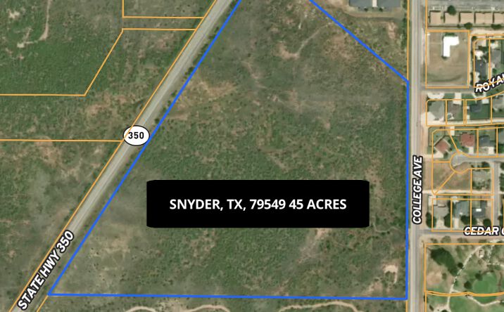 3268318, -10092178 Snyder TX 79549 | Crexi.com