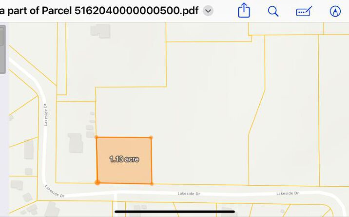 Lot 5 Lot 5 of parcel ending #500 Lakeside Dr, Carriere, MS 39426 ...