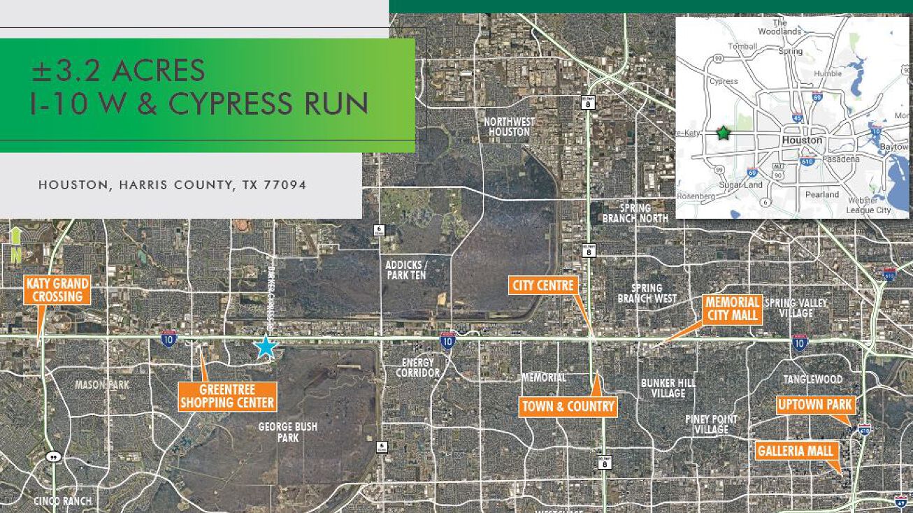 I-10 W & Cypress Run, Houston, TX 77094 | Crexi.com