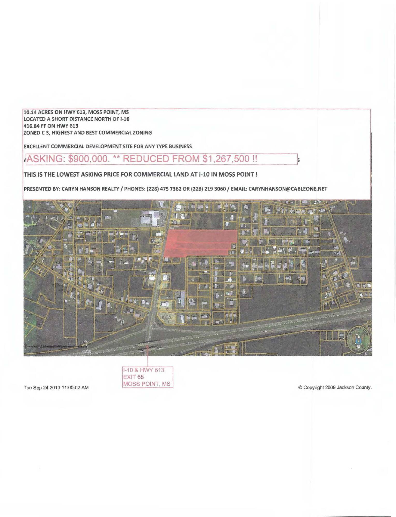 HWY 613 HWY Moss Point MS 39563 APN: 20212222000 | Crexi.com