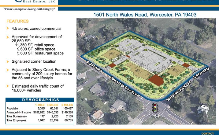 1501 NORTH WALES RD Worcester Township PA 19403-4338 APN: 670002608007 ...
