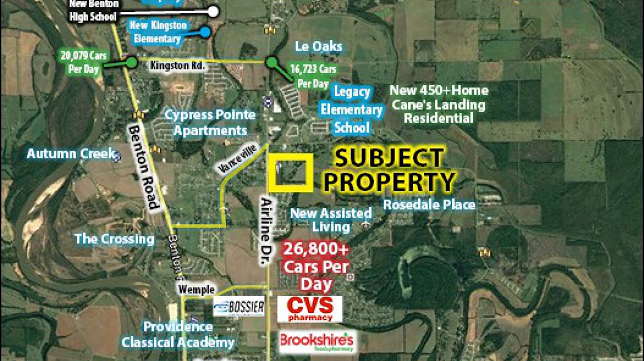 Airline Dr. @ Barclay Blvd., Bossier City, LA 71111 | Crexi.com