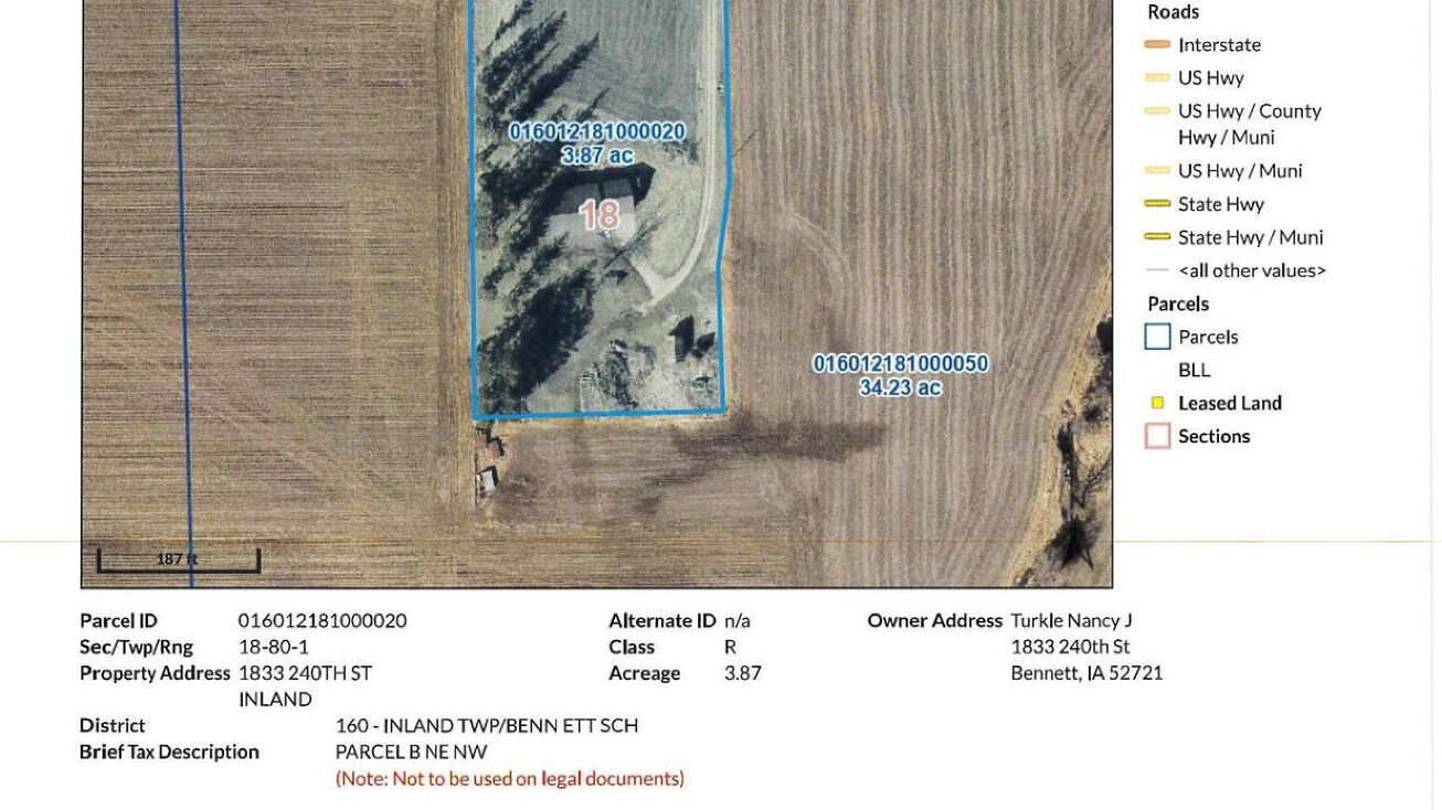 1833 240th St, Bennett, IA 52721 | Crexi.com