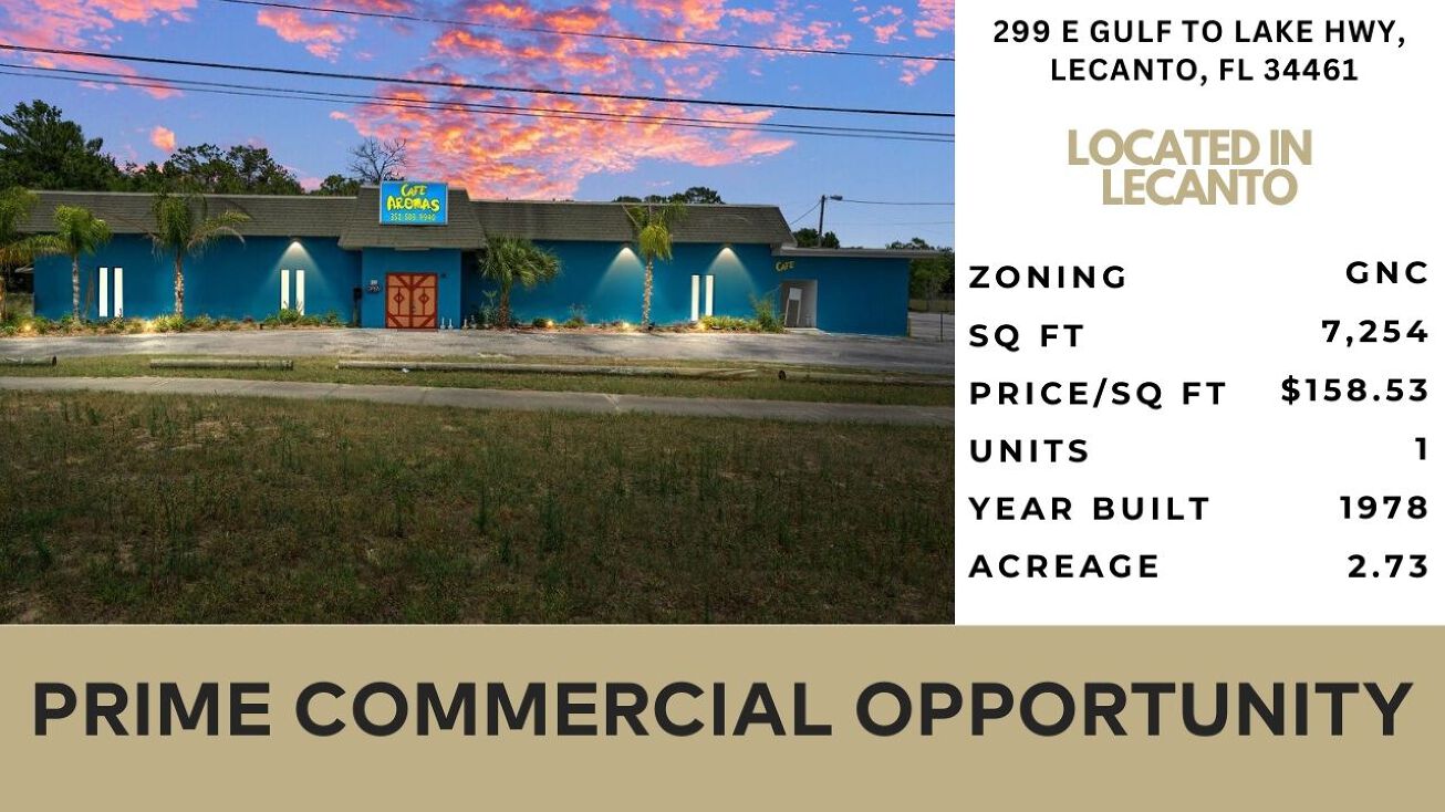 299 E Gulf to Lake Hwy, Lecanto, FL 34461 | Crexi.com