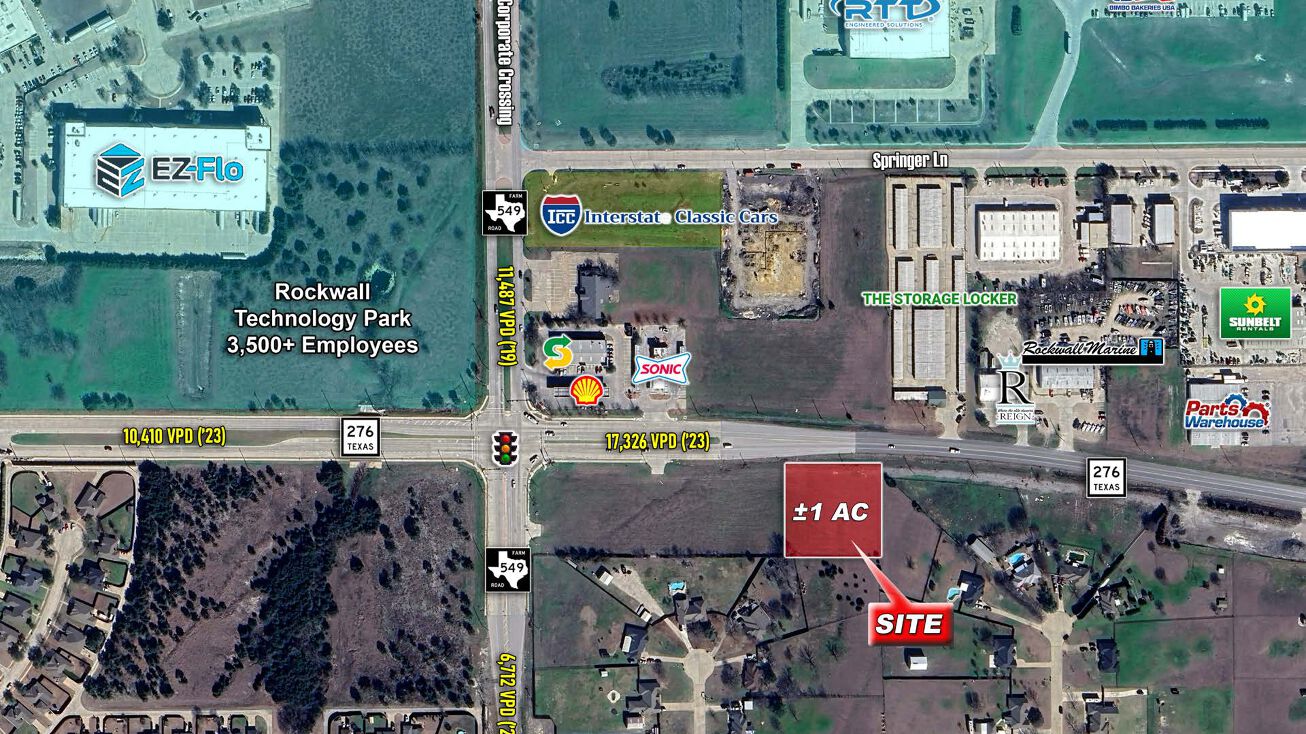 SEQ of Highway 276 & FM-549, Rockwall, TX 75032 | Crexi.com