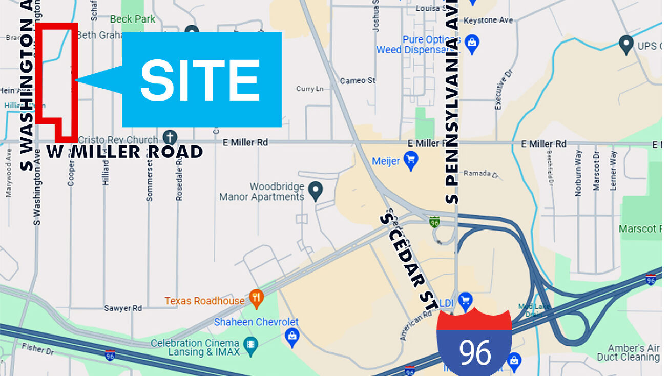 W Miller Rd @ S Washington Ave, Lansing, MI, Lansing, MI 48911 | Crexi.com