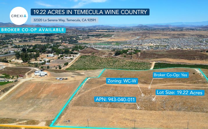 32320 LA SERENA WAY Temecula CA 92591 APN: 943040011 | Crexi.com