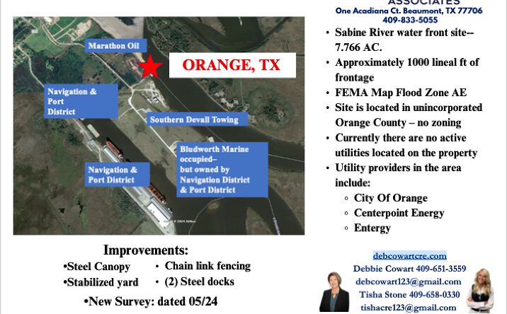 1601 S Childers Rd, Orange, TX 77630 | Crexi.com