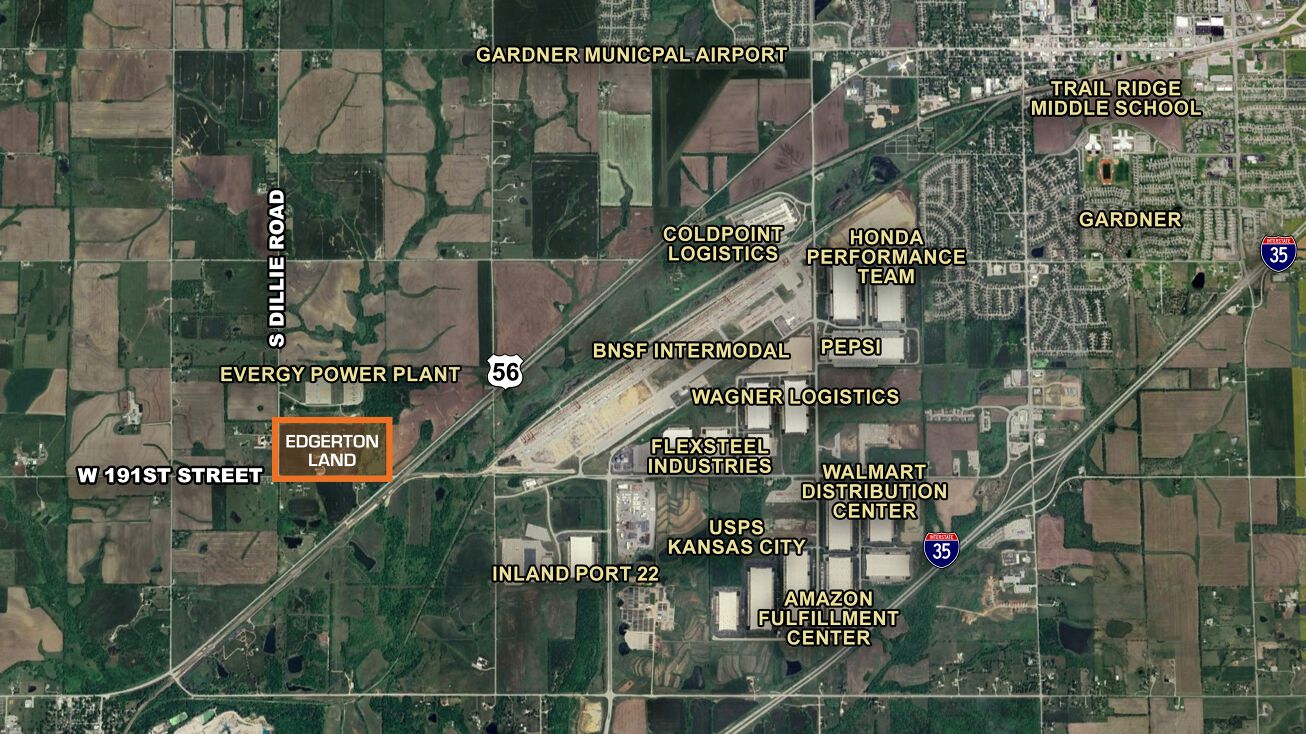 NEC 191st Street & Dillie Road, Edgerton, KS 66021 | Crexi.com