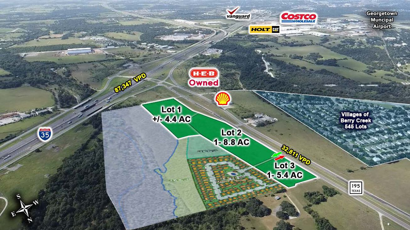 NWC Highway 195 & Interstate 35, Intersection of TX-195 & I-35 ...