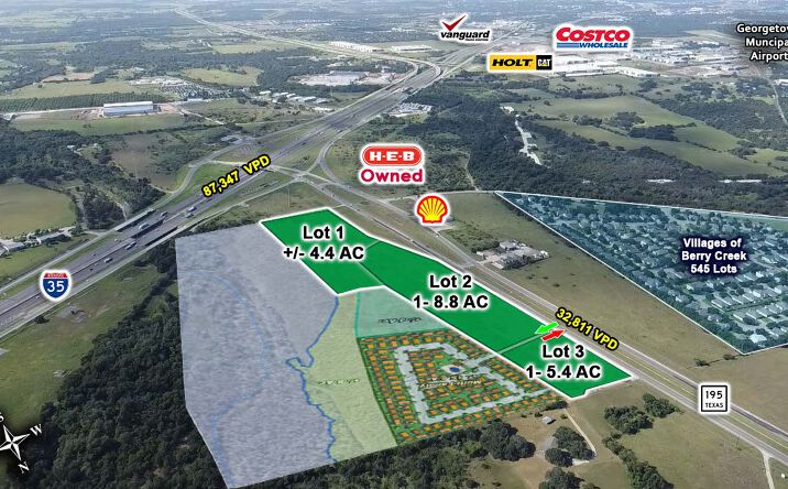 NWC Highway 195 & Interstate 35, Intersection of TX-195 & I-35 ...