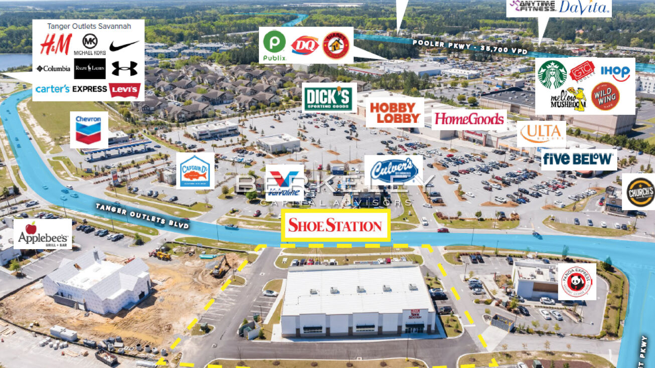 120 Tanger Outlets Blvd, Pooler, GA 31322 | Crexi.com
